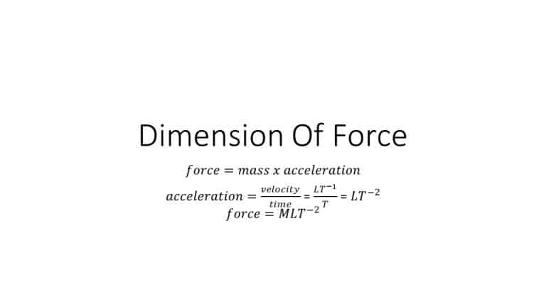 Dimension Analysis in Physics For WAEC and UTME » Servantboy